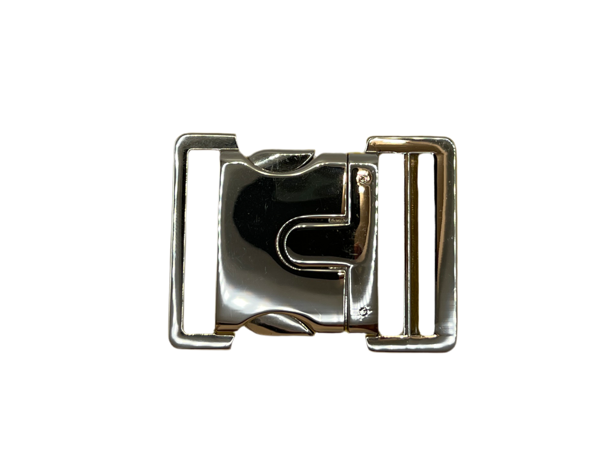 Side Release Buckle - Solid Brass – Nickel & Young