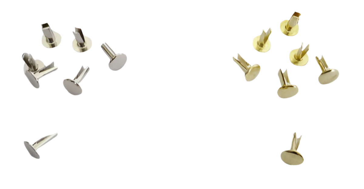 N09 Bifurcated Rivet (100Pcs/Pk) – Nickel & Young