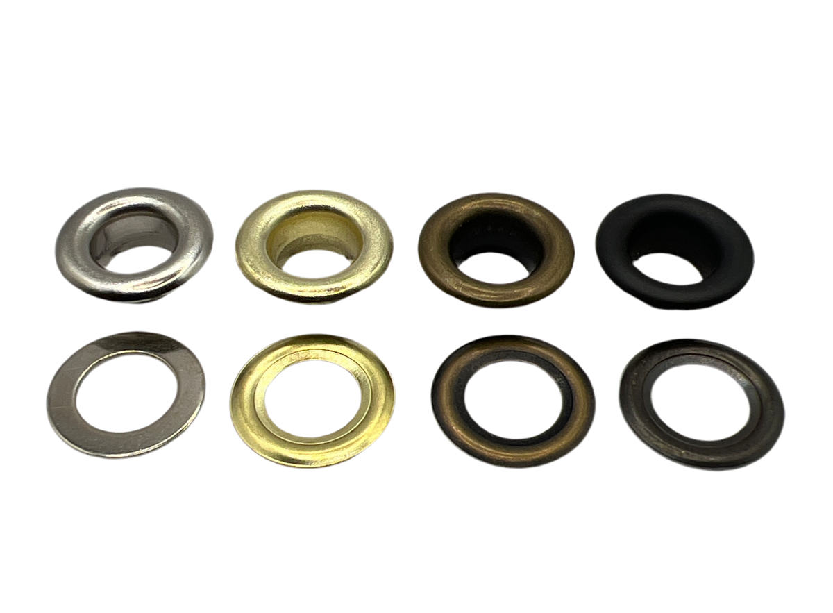 Eyelet and Washer Set - Solid Brass (100pcs/pk) – Nickel & Young
