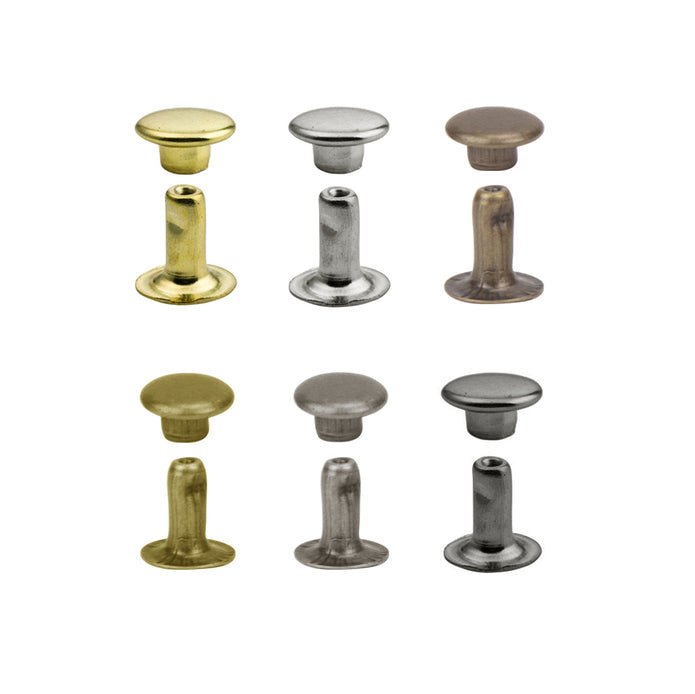 Single Cap Rivets,100 PK – Nickel & Young
