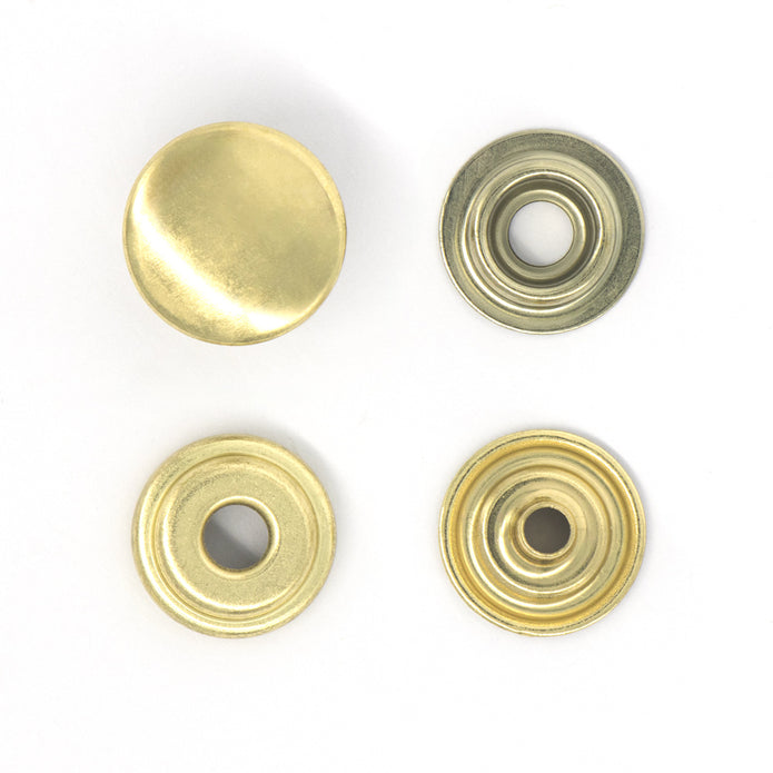 Solid Brass Snaps – Nickel & Young