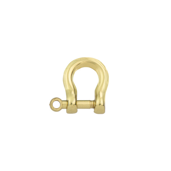 Solid Brass Horseshoe Shackles – Nickel & Young